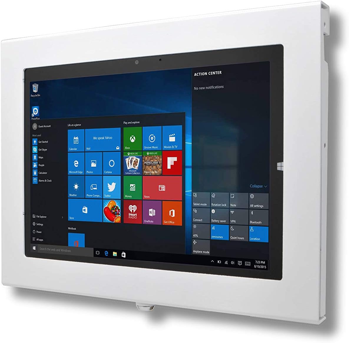 Amazon.com: TABcare Locking Anti-Theft Security Metal Case for ...