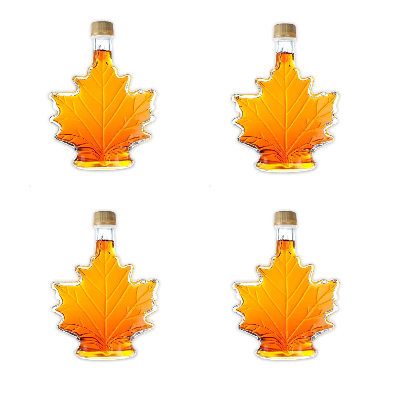 Pure, Organic Canadian Maple Syrup (4 X 100ml Bottles.) All-Natural ...