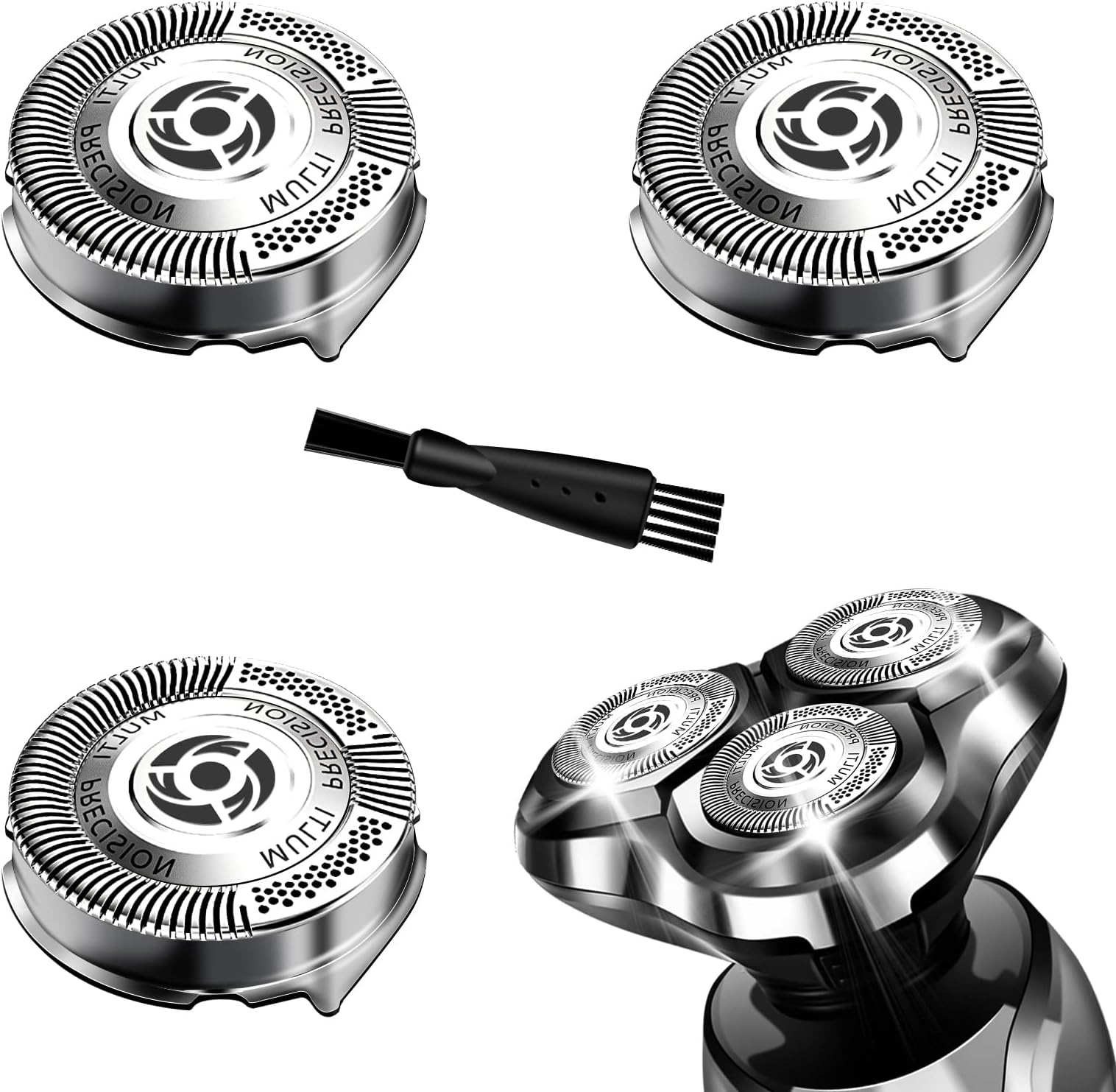 Amazon.com: SH50/52 Replacement Whole Heads Fit for Philips Series 5000 ...