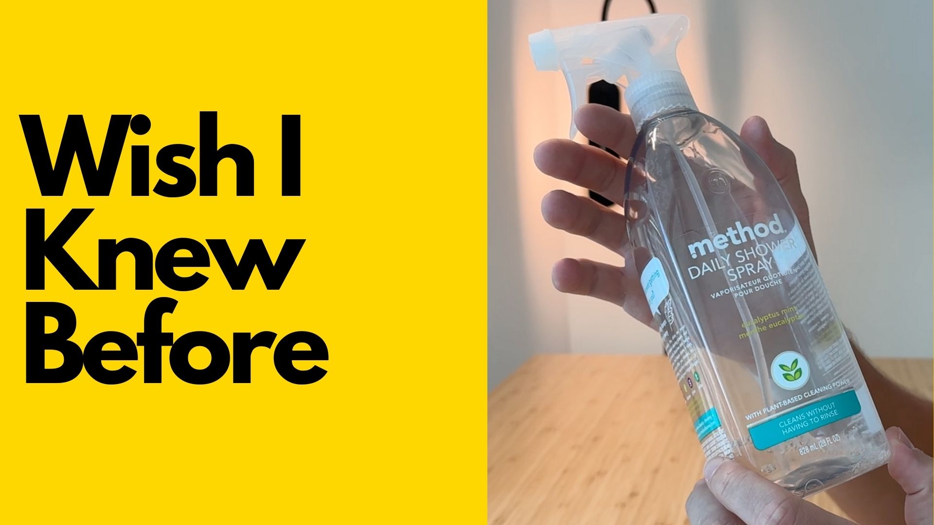 Watch Is it worth it? Method Daily Shower Cleaner Spray on Amazon Live
