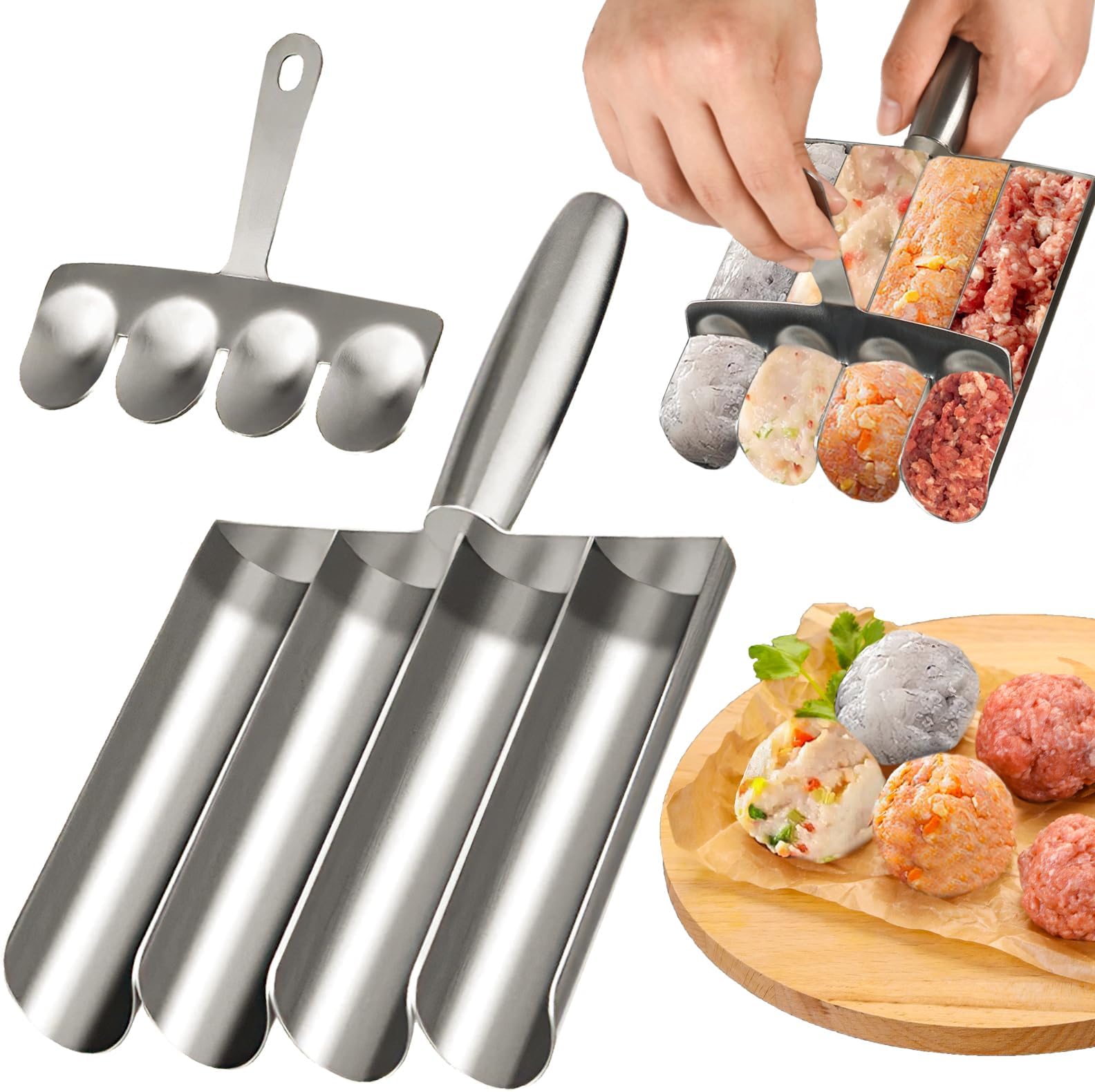 Amazon.com: Norpro Stainless Steel Meat Baller : Everything Else