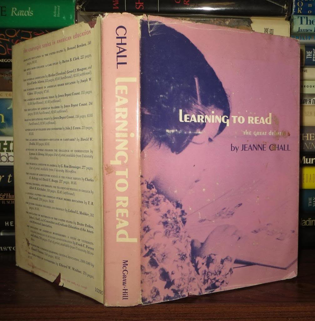 Learning to Read: Jeanne Chall: 9780370308067: Amazon.com: Books