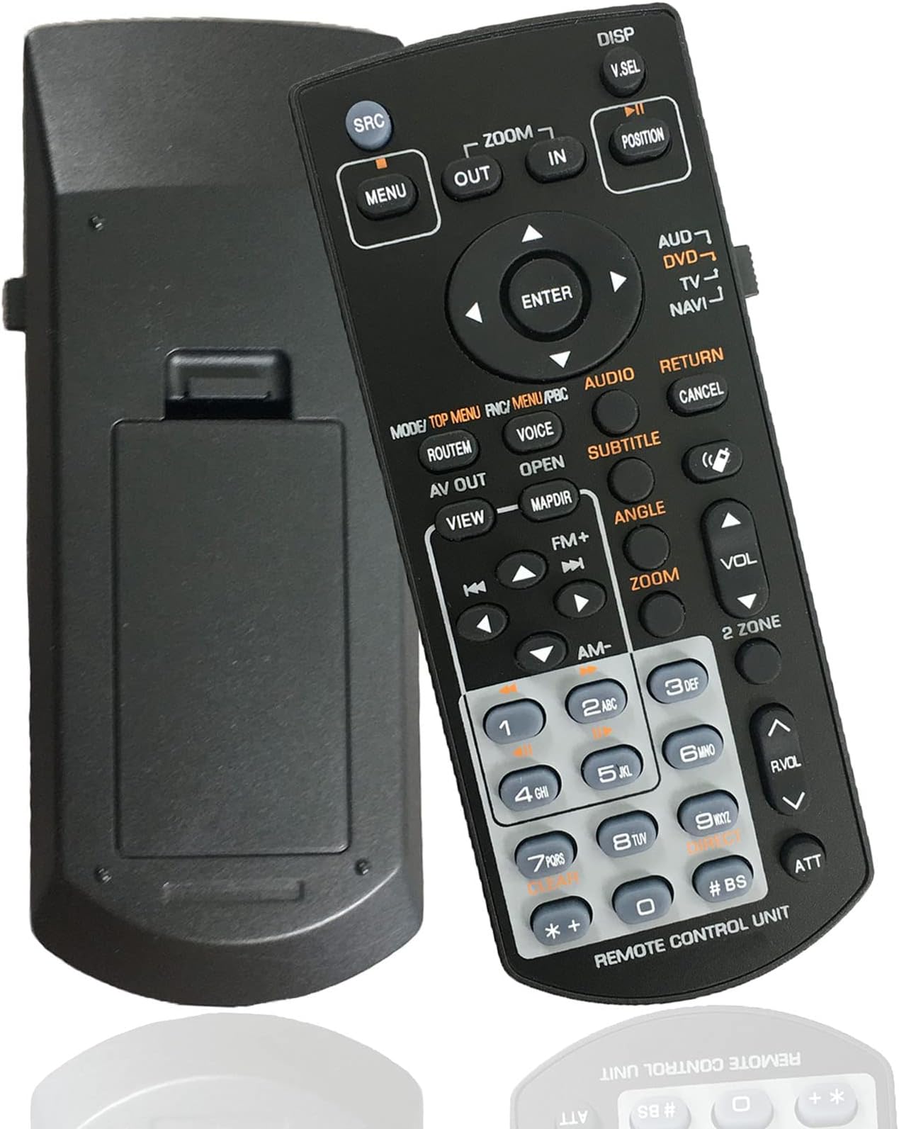 Amazon.com: Replacement Remote Control for Kenwood KVT-839 KVT-839DVD ...