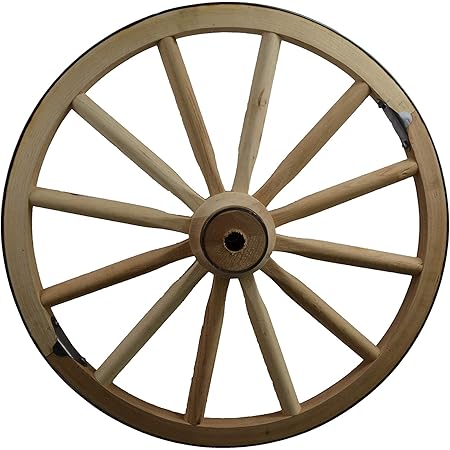 Amazon.com: Decorative - Wood Wagon Wheel - 36 Inch x 1 Inch Steam Bent ...