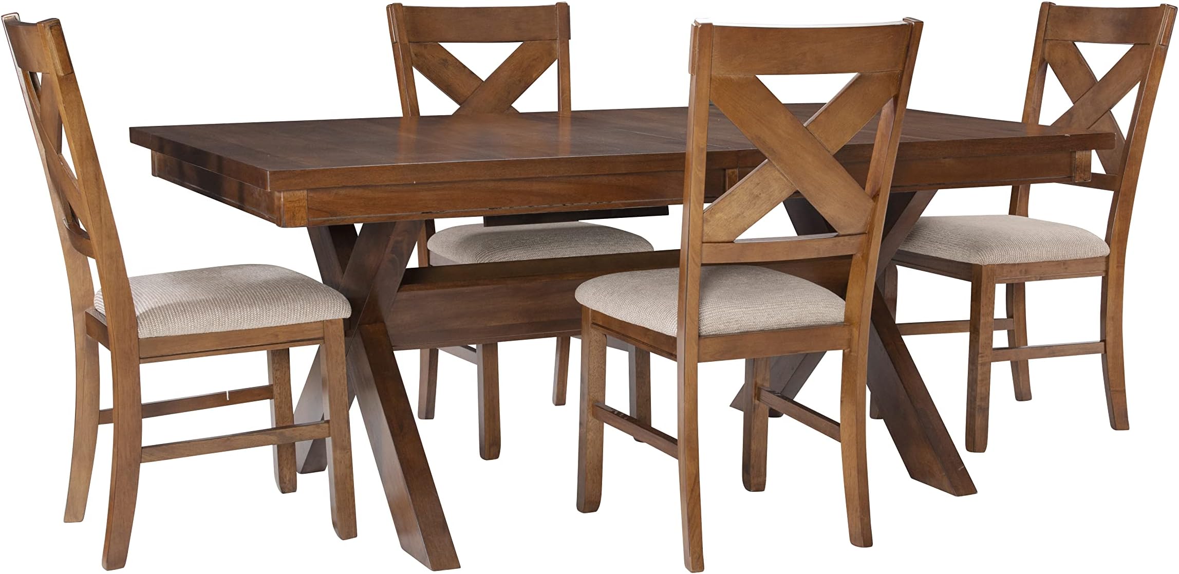 Amazon.com - Powell Company Powell Willow 5pc Teal Dining Set - Table ...
