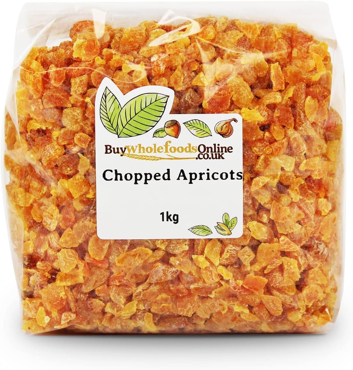 Chopped Apricots 1kg (BWFO) : Amazon.co.uk: Grocery