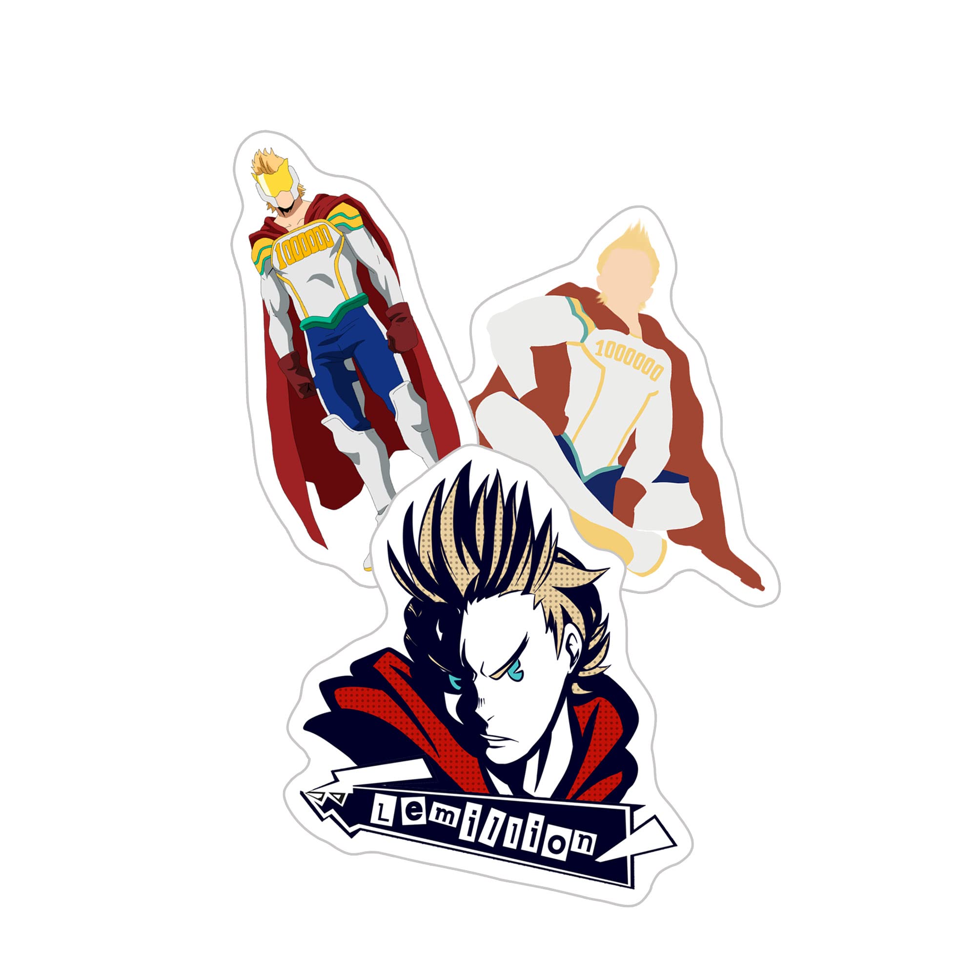 Mha Mirio Togata Lemillion Cool Face Boy Moments Art Pack | Desertcart ...