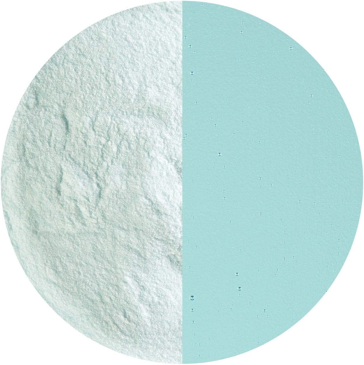 Amazon.com: 5 Oz Light Aquamarine Blue Transparent Powder Frit - 90 Coe ...