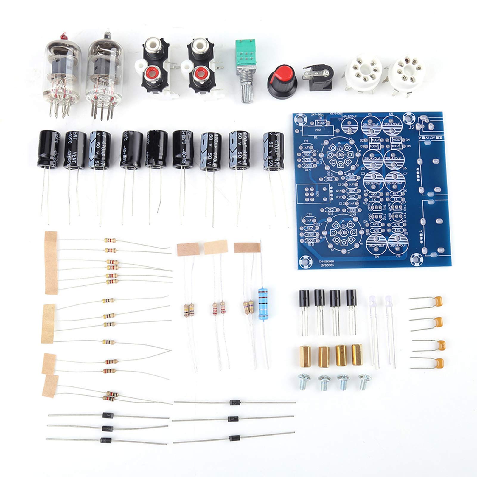 Buy Valve Amp Kit Valve Tube Radio Kit 6J1 Tubes Amplifier Tube Kit DIY ...