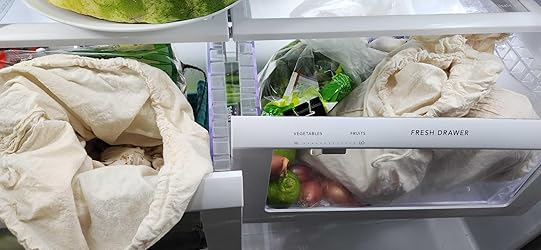 Amazon.com: Potato Storage Bags for Pantry - Organic Cotton Potato ...