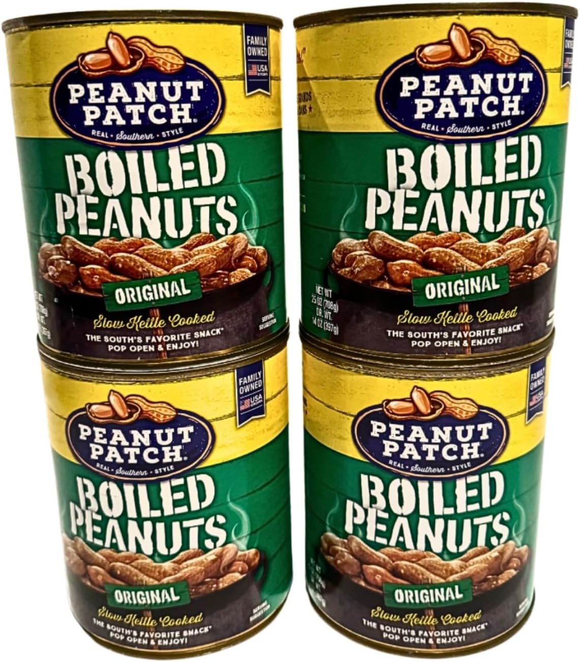 Amazon.com : Margaret Holmes Green Cajun Boiled Peanuts - 6lb - CASE ...
