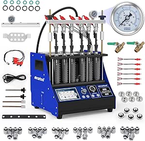 Amazon.com: Fuel Injector Cleaner Machine, V311 Heated Ultrasonic ...