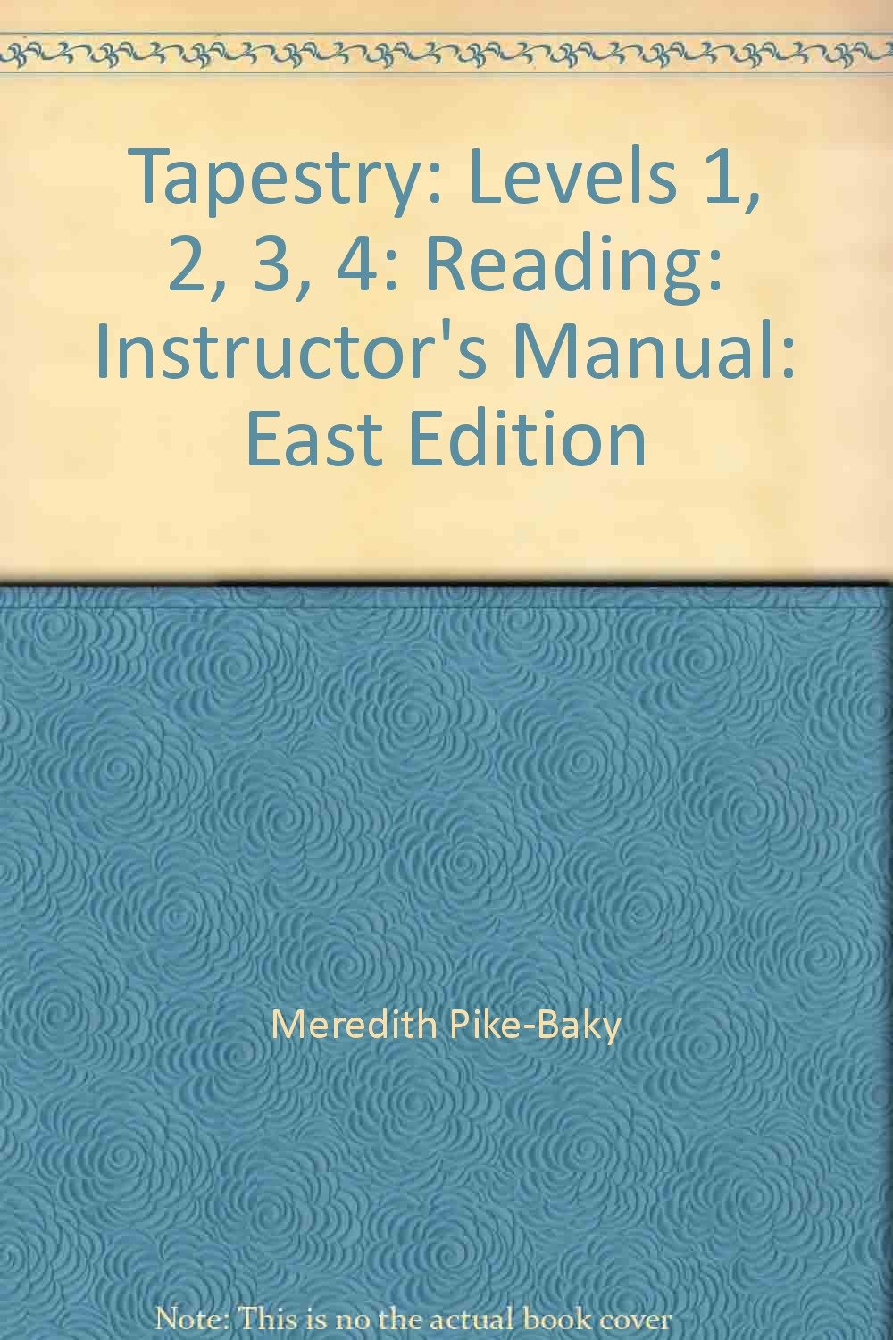Tapestry: Reading Levels 1, 2, 3, 4: 9781413006247: Amazon.com: Books