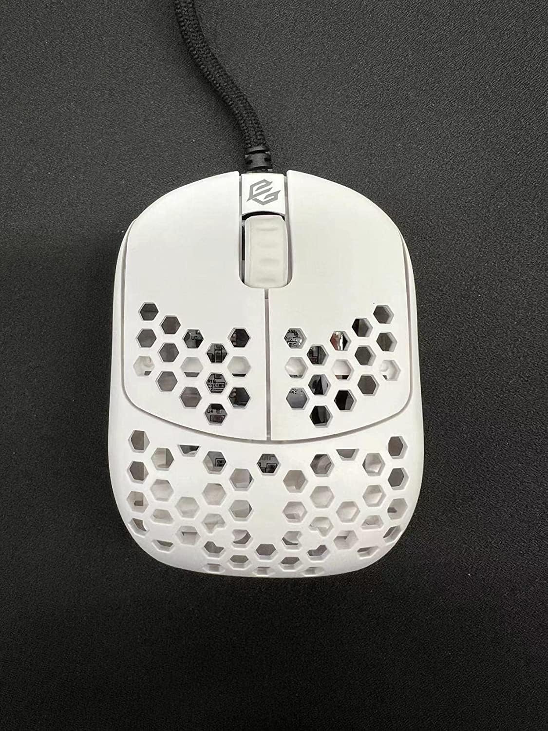 Amazon.com: G-Wolves Hati Hsk Wired (White) Gaming Mouse Ultra ...