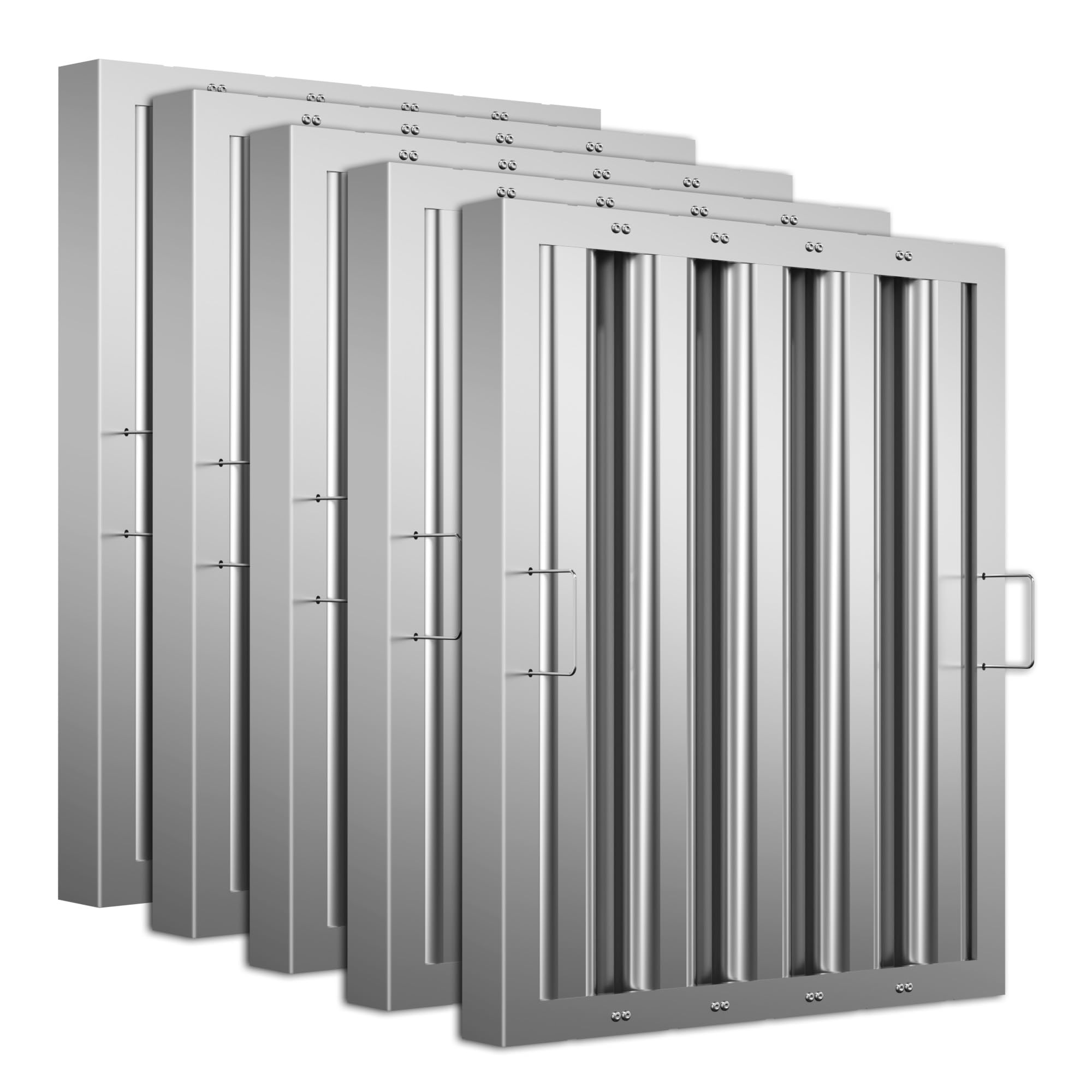 Amazon.com: Stainless Steel Commercial Kitchen Hood Filter 15.5W x 19 ...