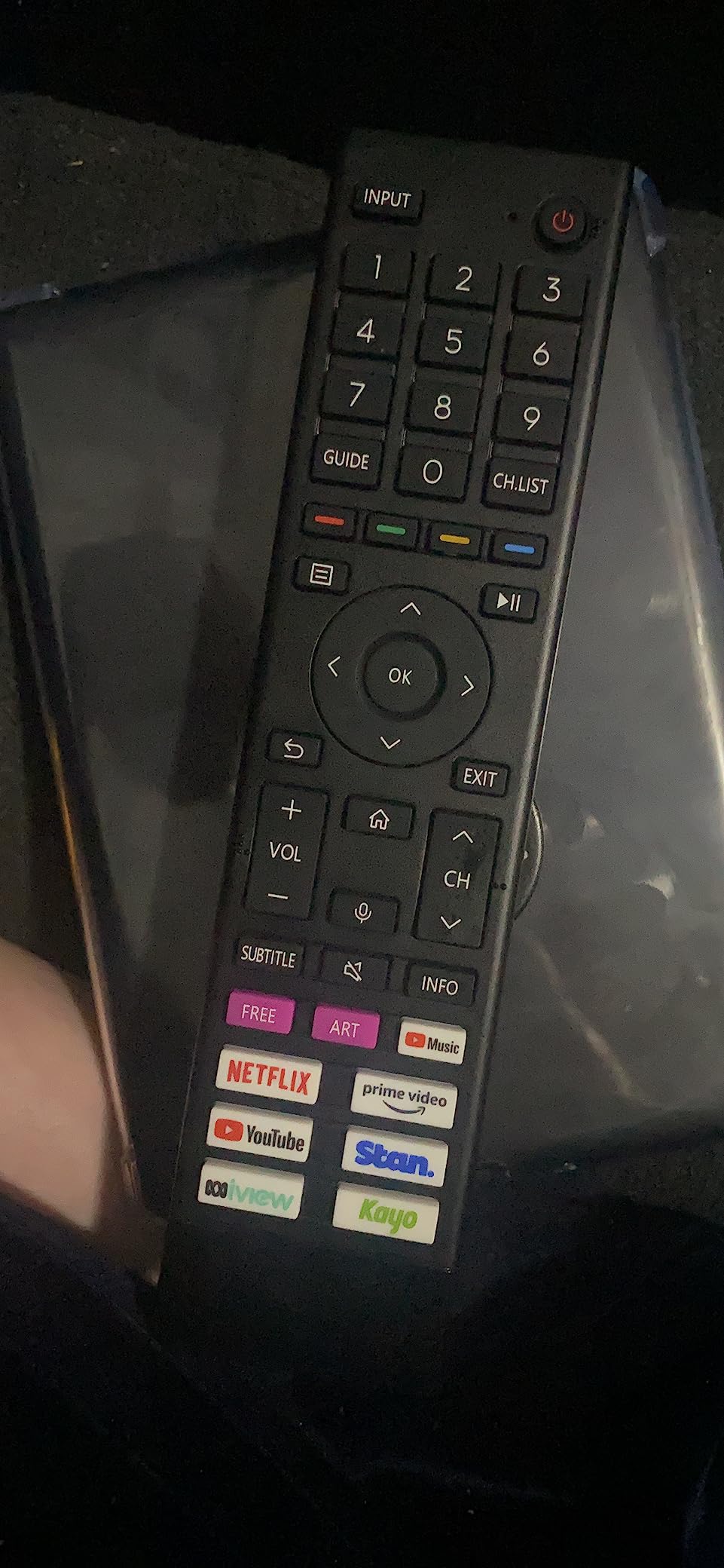 ERF3G80H Replacement Voice Remote fit for Hisense Android Smart TV U7G ...