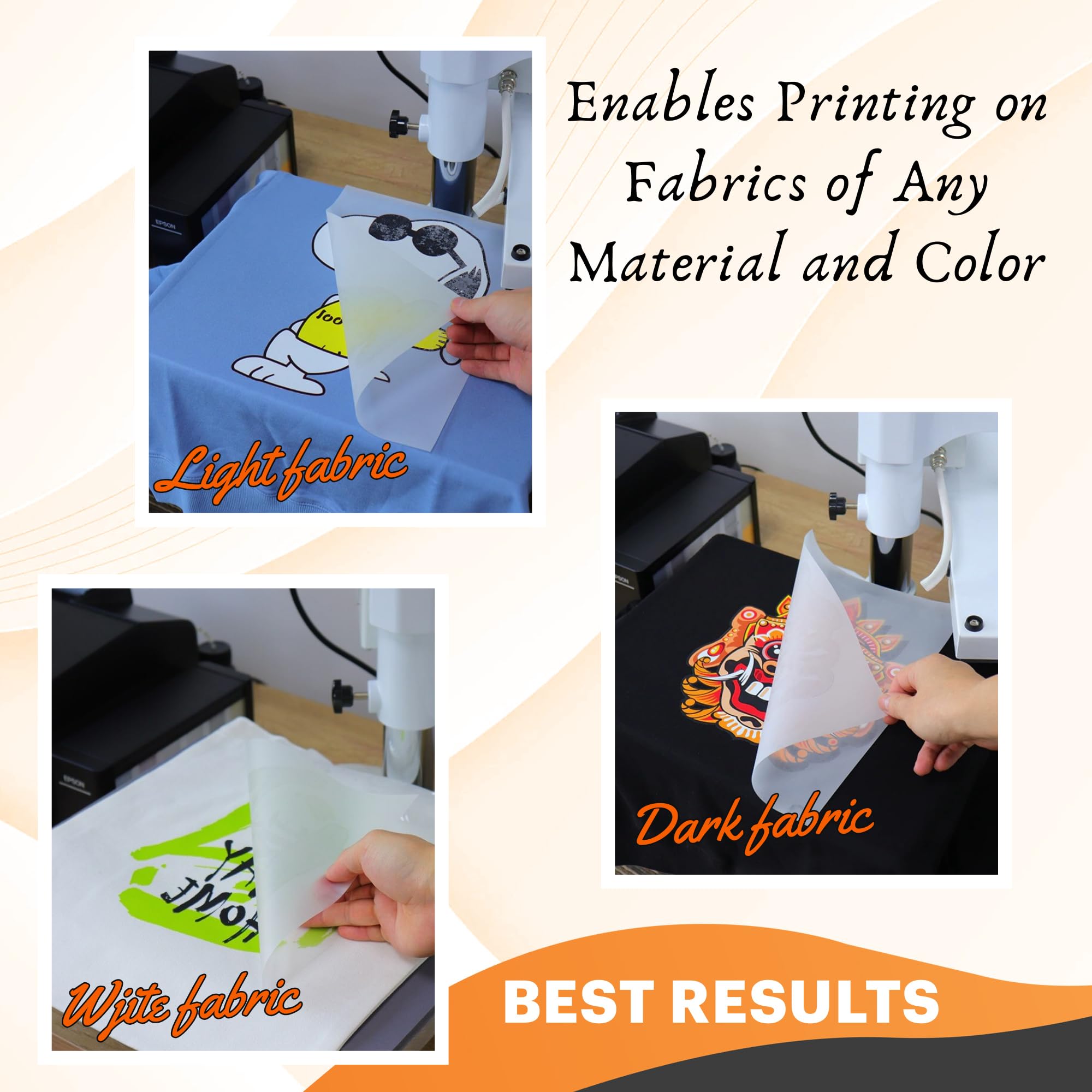 Snapklik.com : DTF Powder, DTF Transfer Powder For Sublimation Dark And ...