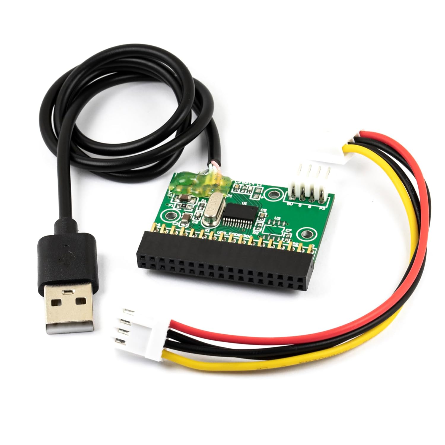 Amazon.com: yddmyo 1.44MB 3.5" Floppy Drive Connector 34 Pins to USB ...