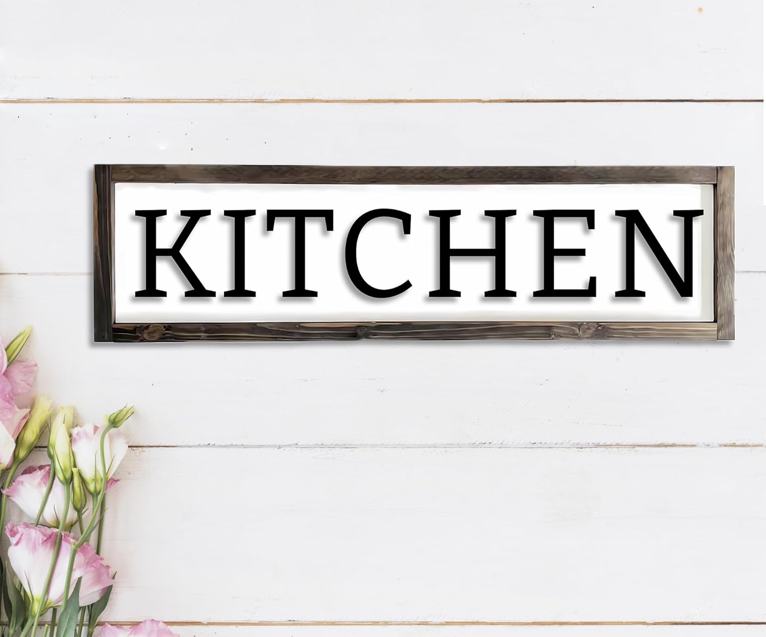 Amazon.com: Dazingart Rustic Vintage Wooden Kitchen Signs, Funny ...