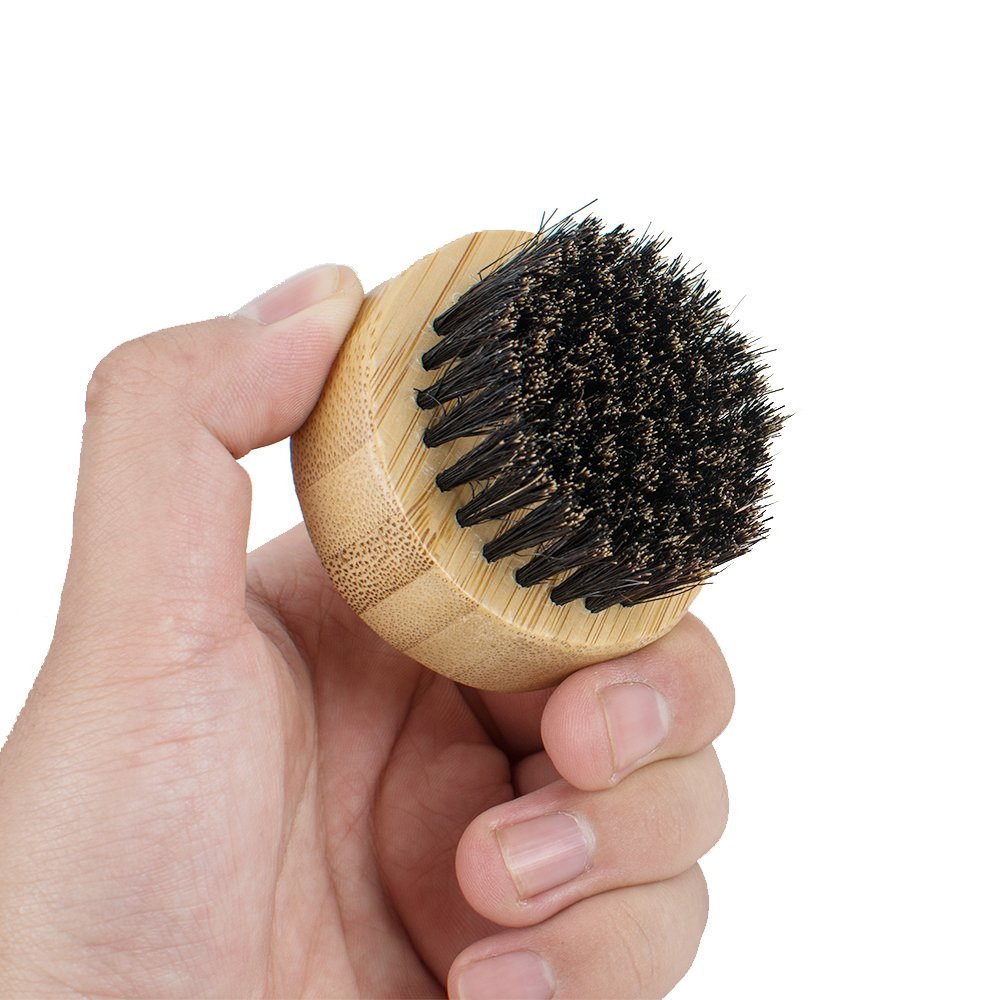 Amazon.com : Beard & Mustache Brush for Men Portable Clean Facial Care ...