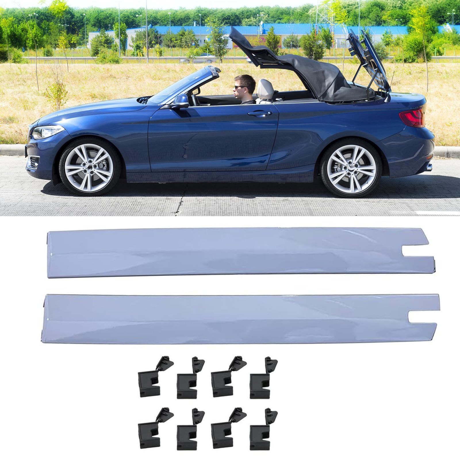 Amazon.com: Convertible Roof Molding Fits for 2007-2019 BMW M3 M4 328i ...