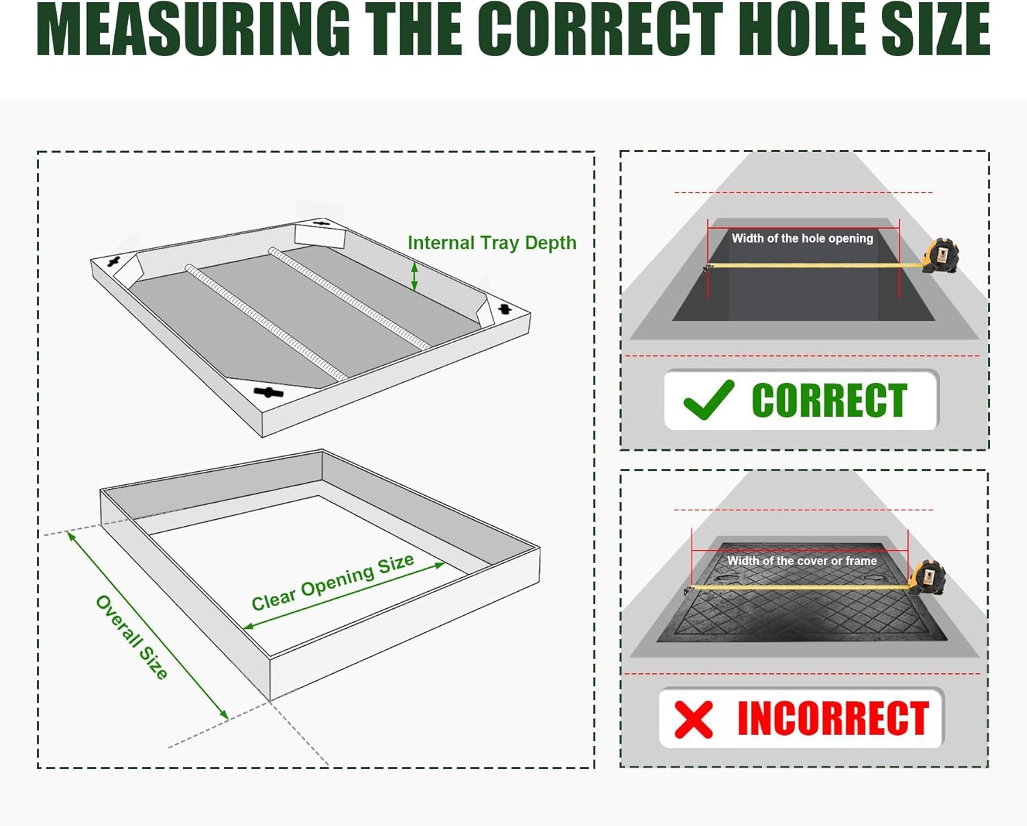 Manhole Cover Dimensions