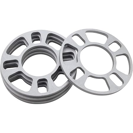 Amazon.com: 2pc 25mm (1") 4x4.25 to 4x100 Wheel Adapters Spacers 12x1.5 ...