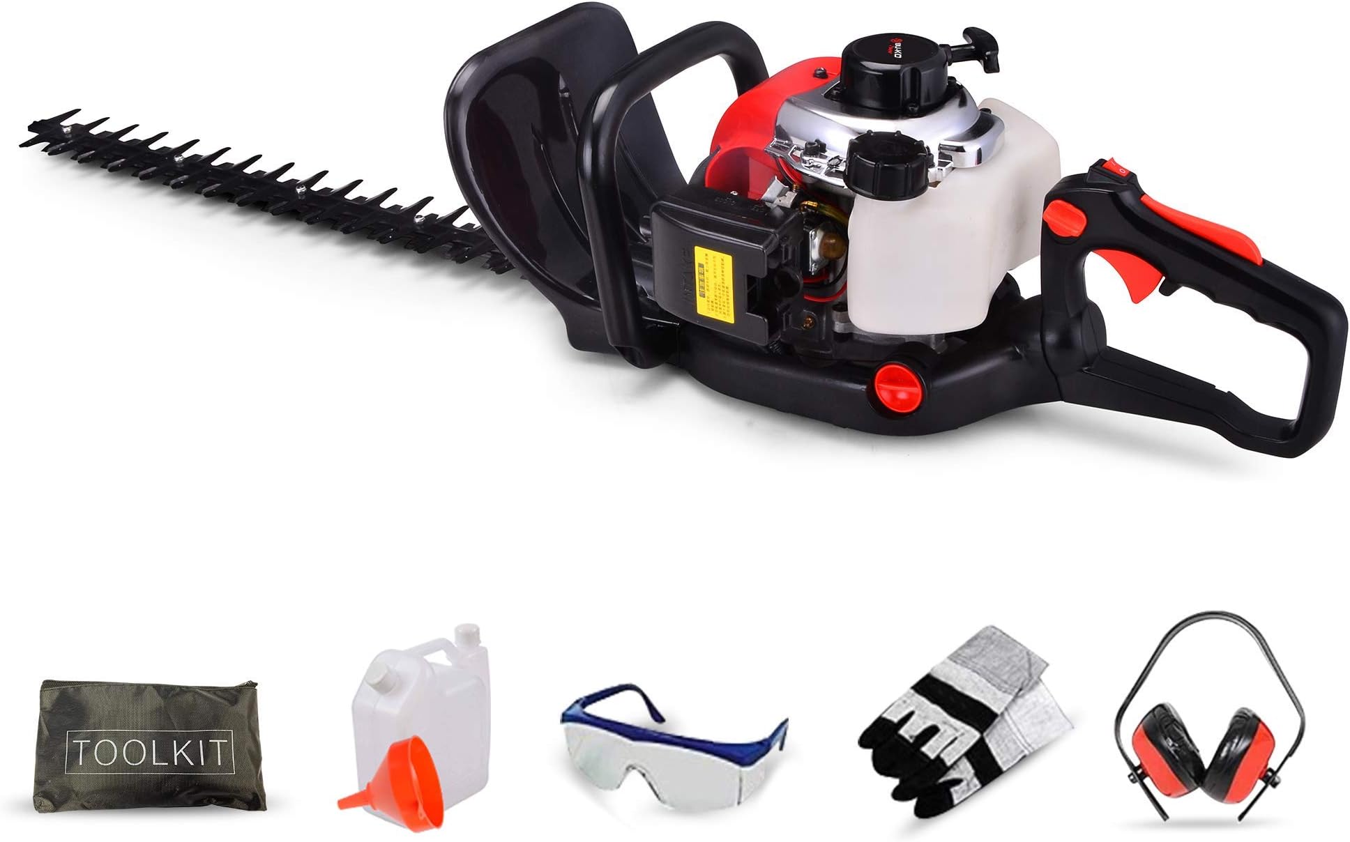 Einhell GE-PH 2555A Petrol Hedge Trimmer - 55cm (22 Inch) Cutting ...