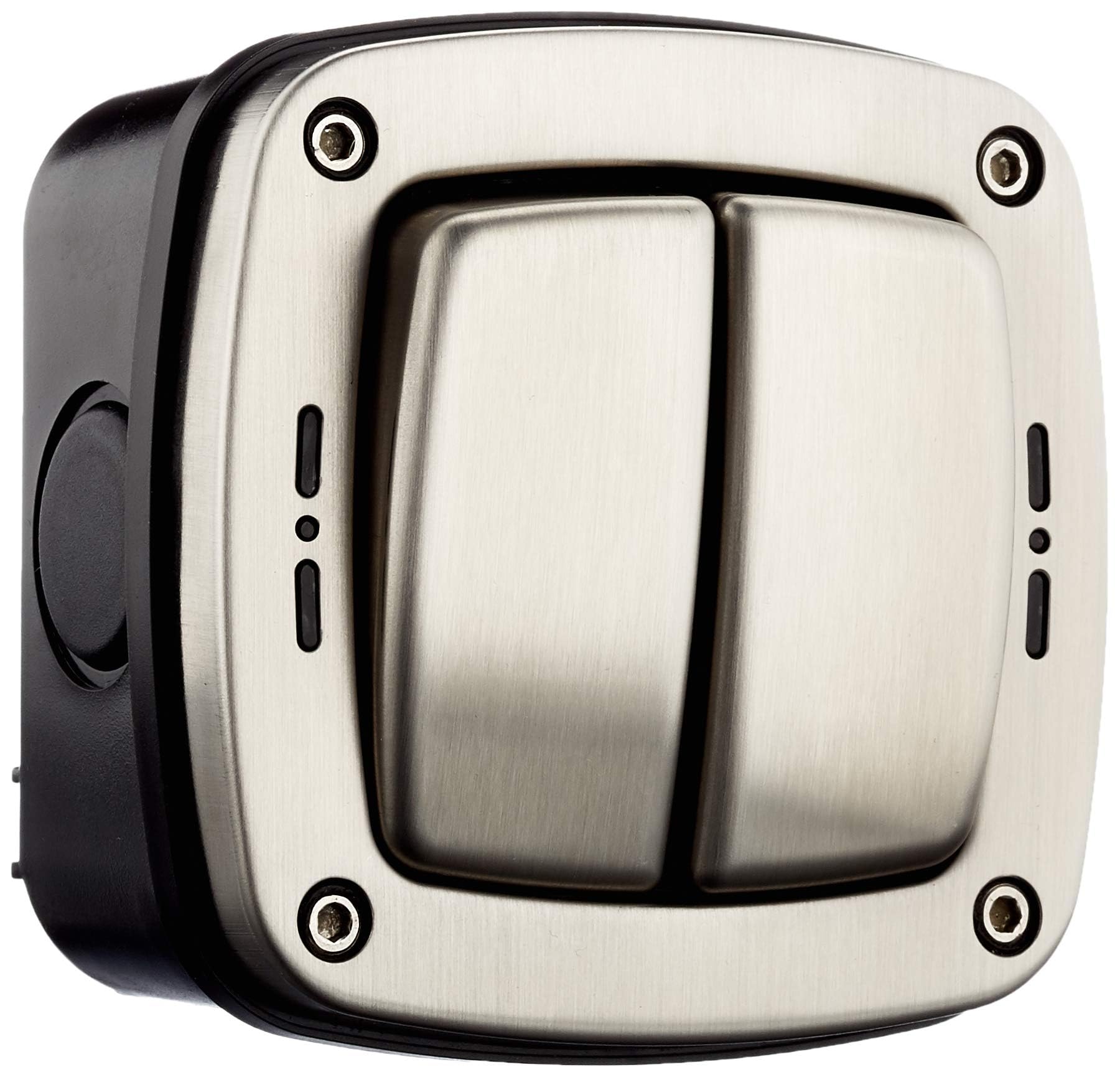 BG Electrical wpl42 2-Way, 2-Switch Outdoor Weatherproof Switch, IP66 ...