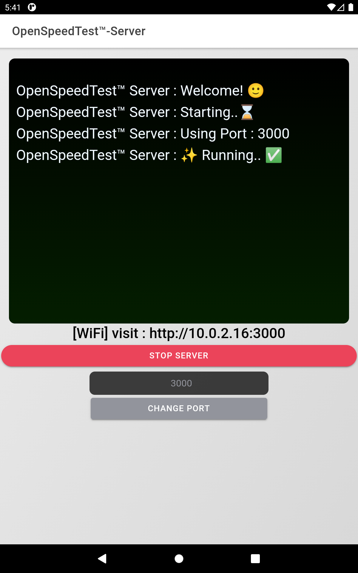 OpenSpeedTest-Server - App on Amazon Appstore