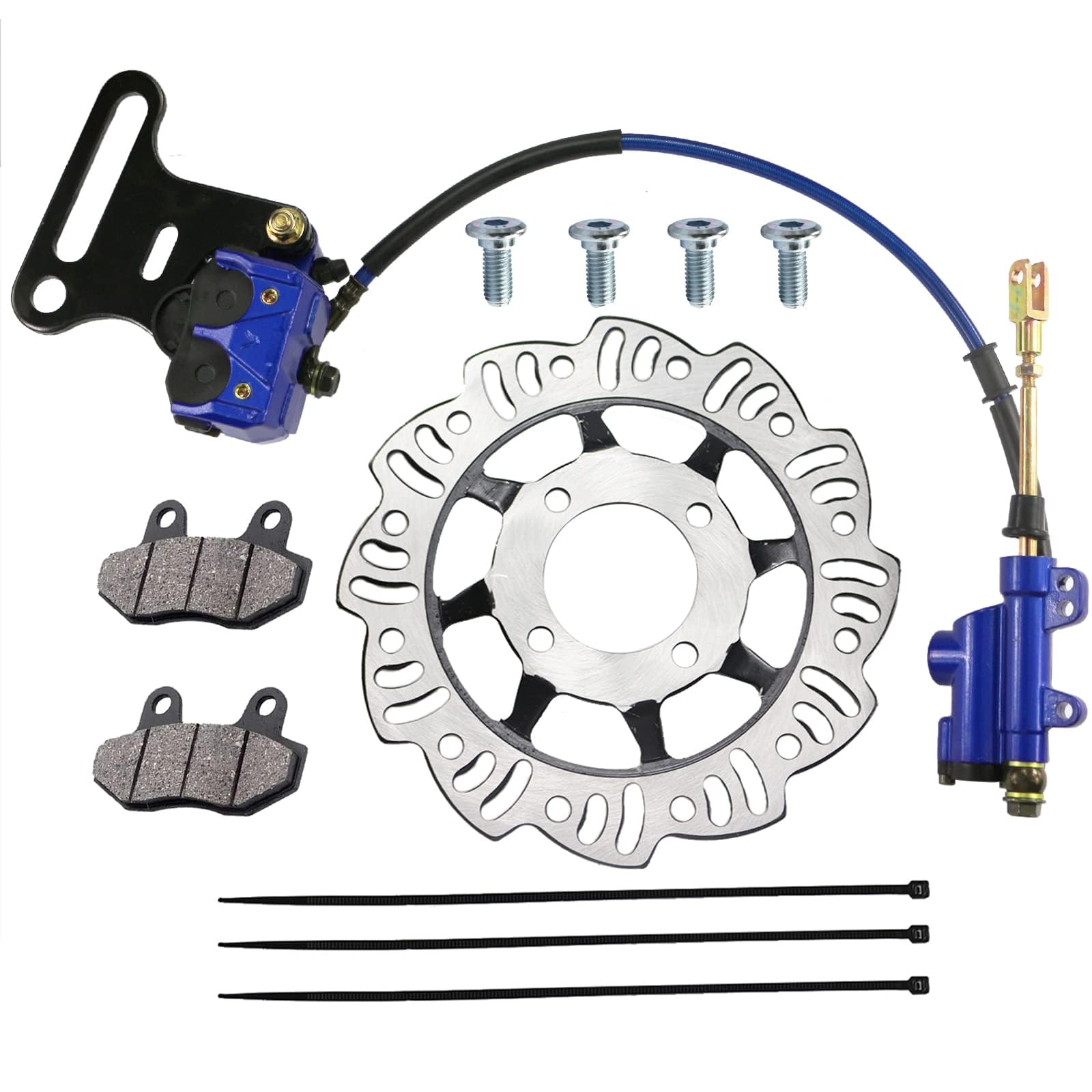 Amazon.com: PRO BAT 15mm Rear Brake Caliper Master Cylinder+190mm Brake ...