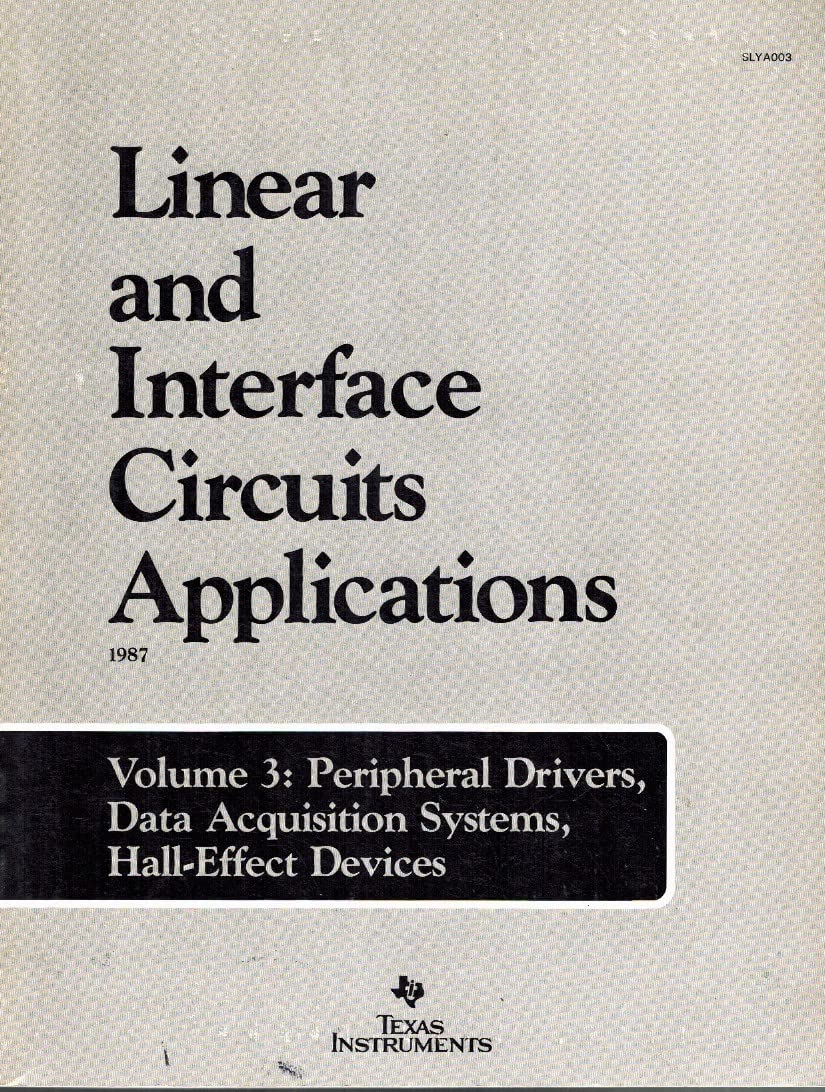 Amazon.com: Linear and Interface Circuits Applications: Peripheral ...