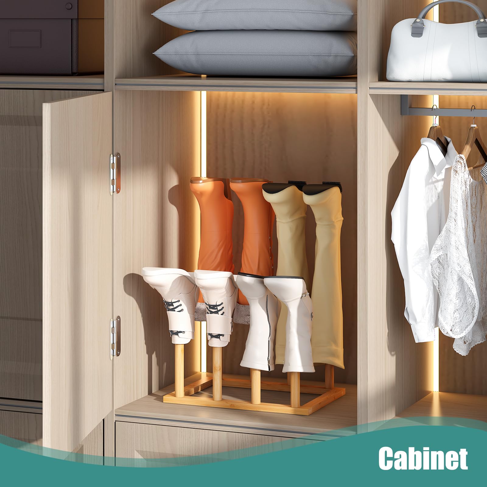 Snapklik.com : Viewcare Boot Rack, Boot Rack Storage For Tall Boots ...