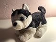 Amazon.com: Aurora® Adorable Miyoni® Tots Siberian Husky Pup Stuffed ...