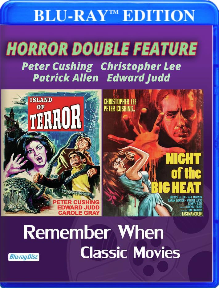 Horror Double Feature - Island of Terror & Night of the Big Heat [Blu ...