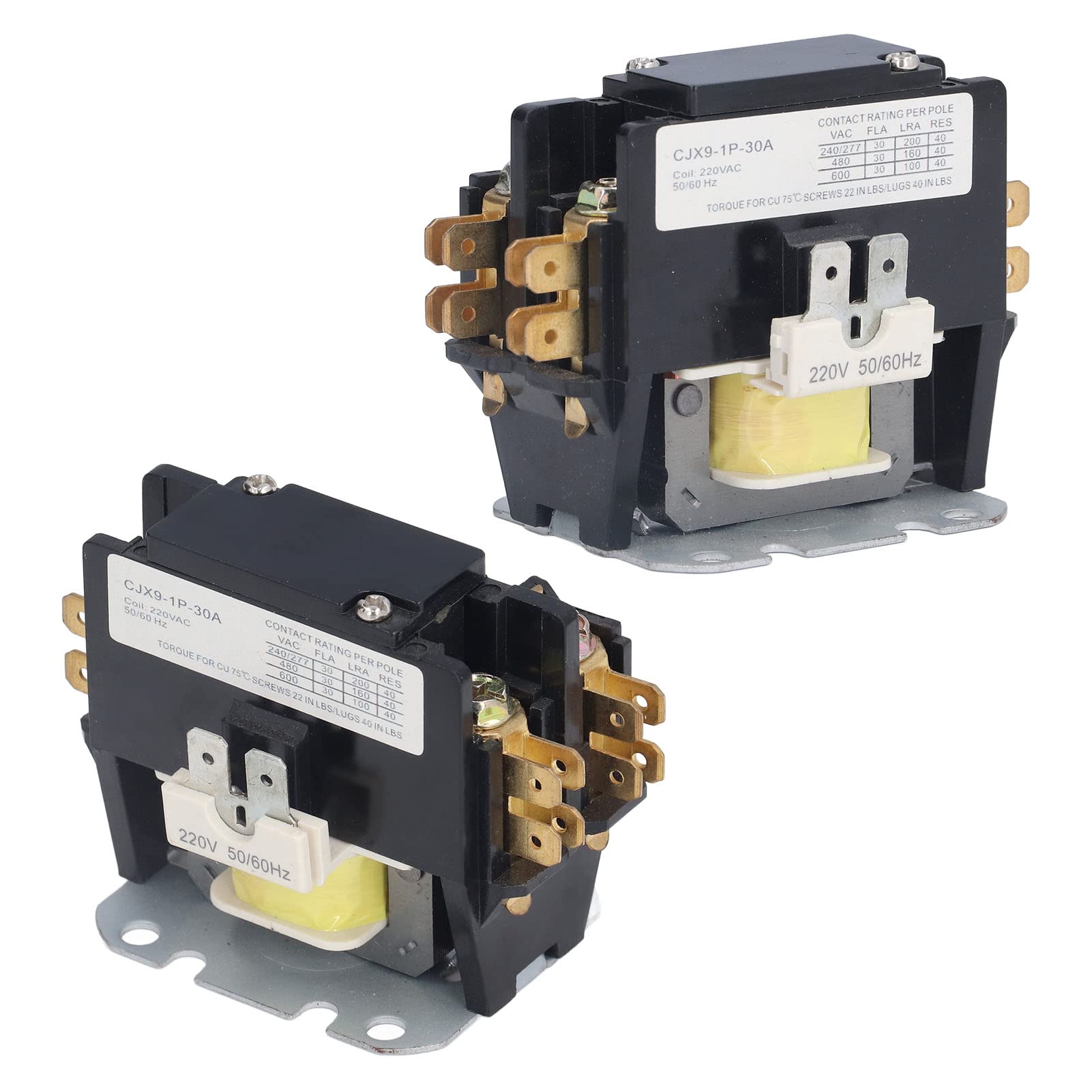 Air Conditioner Contactor Single Pole Contactor Single Pole / 1 Pole 30 ...