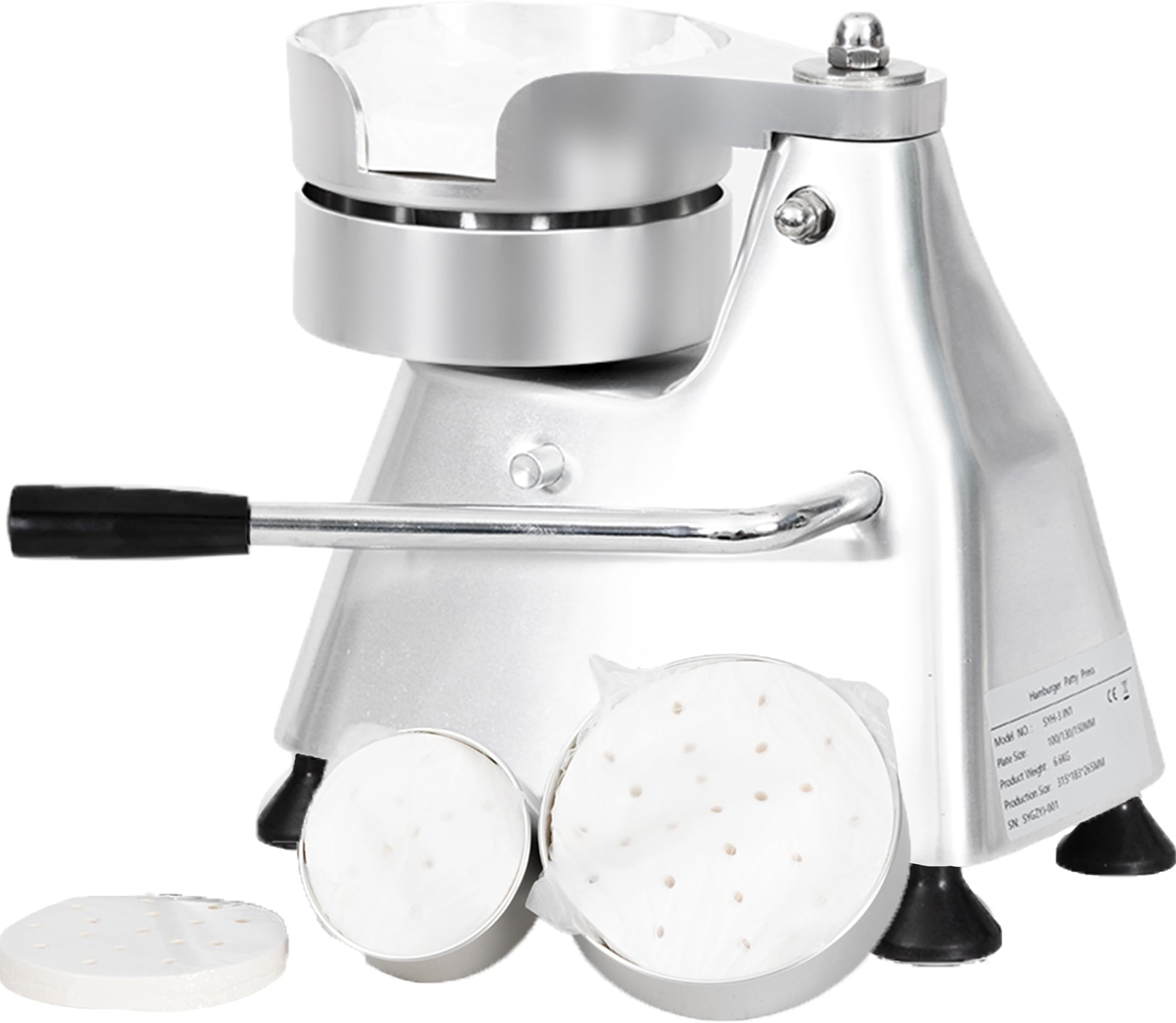 Amazon.com : VEVOR Commercial Burger Patty Maker, Hamburger Beef Patty ...