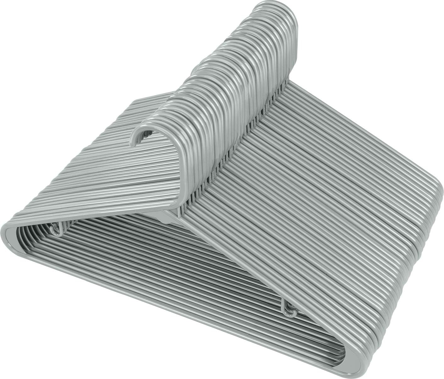 Amazon.com: Utopia Home Plastic Hangers with Hooks - Plastic Clothes ...