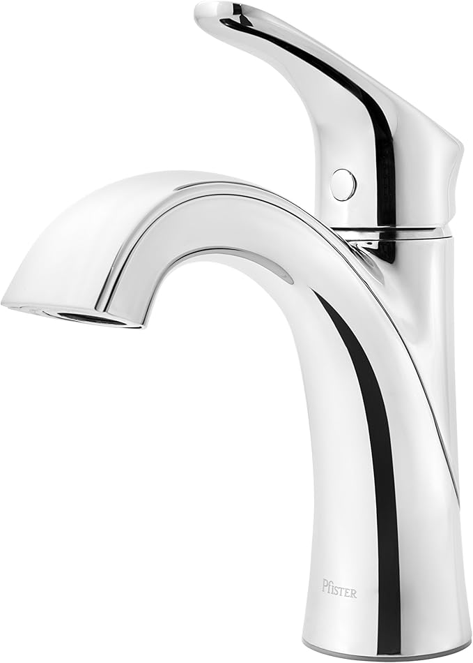 Pfister Weller Bathroom Sink Faucet, Single Handle, Single Hole or 3 ...