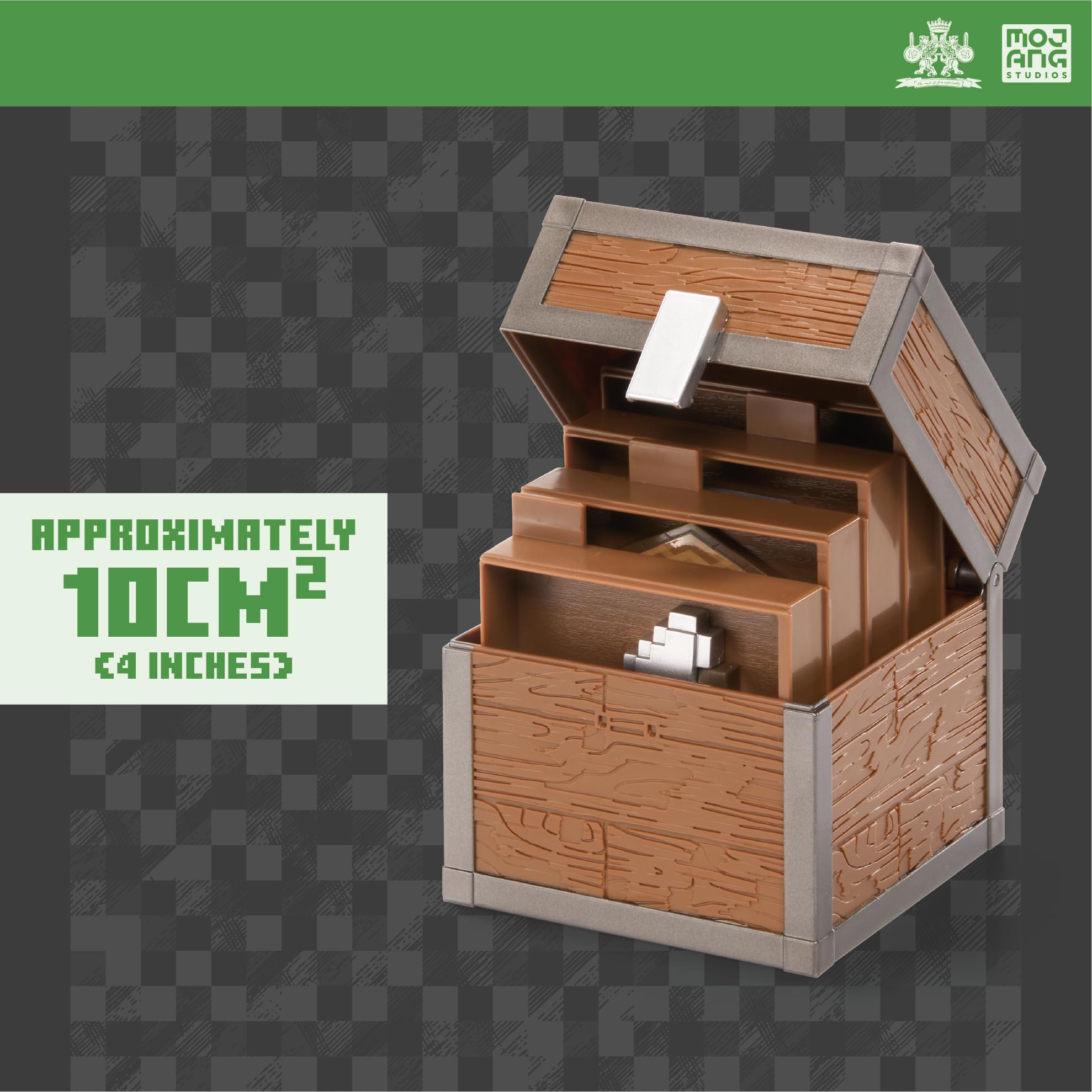 The Noble Collection Minecraft Inventory Chest – Forest – BigaMart