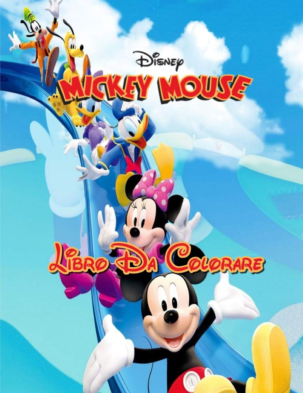 Buy Disney Mickey mouse Libro Da Colorare: Grande libro da colorare ...