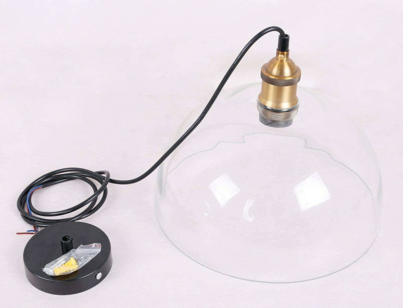 ( similar item) Industrial Pendant Lighting,Glass Hemispheric Pendant ...