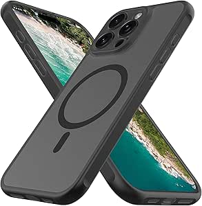 Amazon.com: Hongxinyu Magnetic Designed for iPhone 16 Pro Case, [Compatible with MagSafe] Slim ...