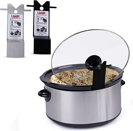 Amazon.com: Liddit Crockpot Lid Holder - Easy to Use Crock Pot Lid ...