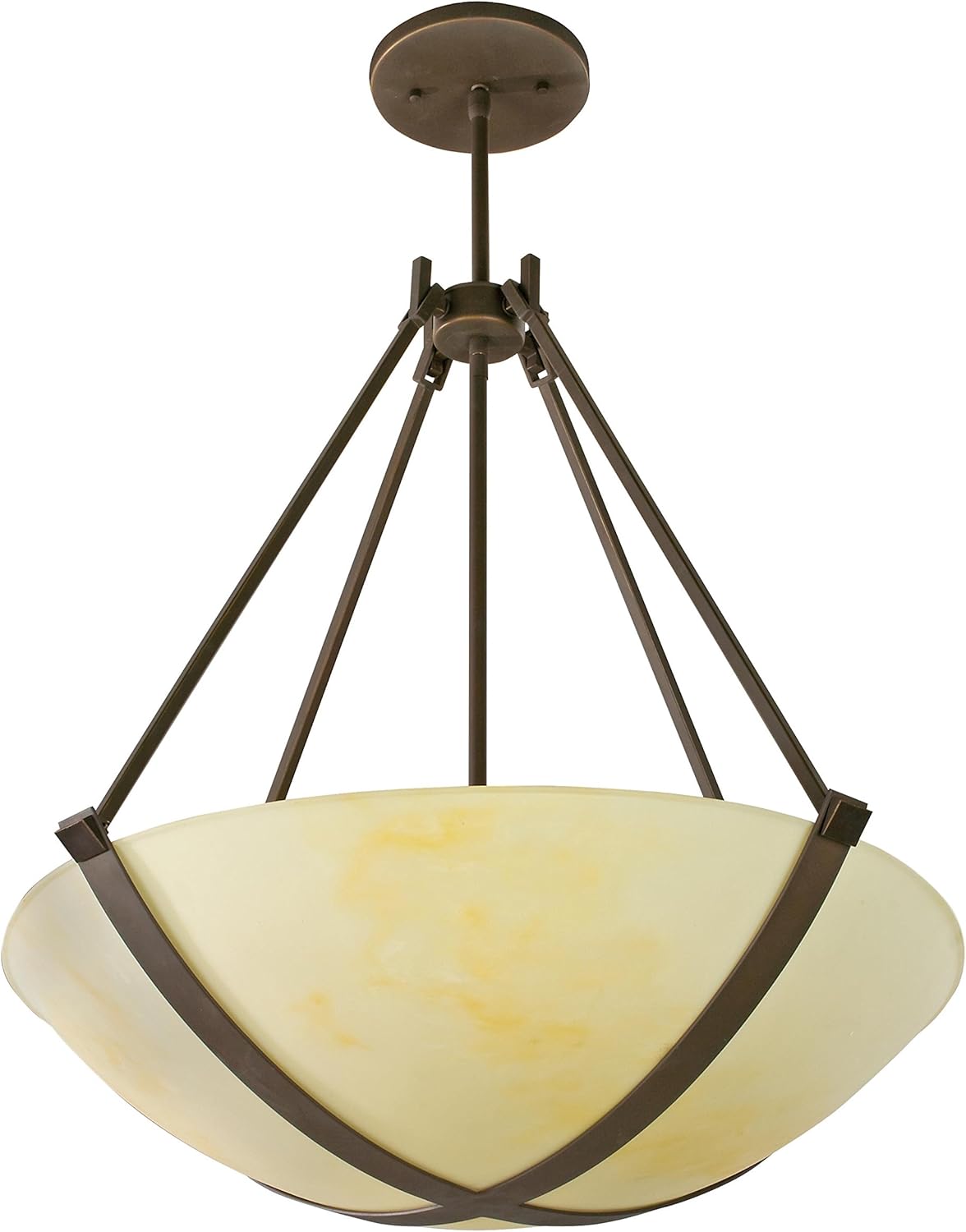 Lighting by AFX CRP418RBMV Carson Multi-Volt 4-18 Watt Pendant, Oil ...