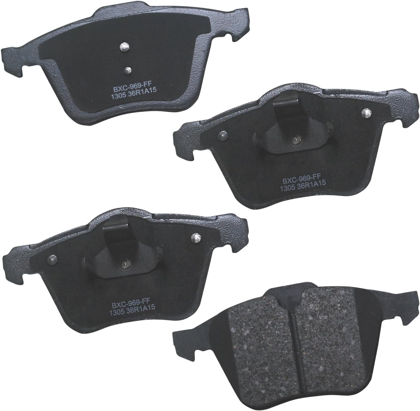 Amazon.com: Detroit Axle - Front Brake Pads for Volvo S60 S80 V60 V70 ...