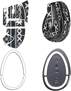Amazon.com: NOUKAJU Mouse Grip Tape for Logitech MX Vertical, Rounded ...