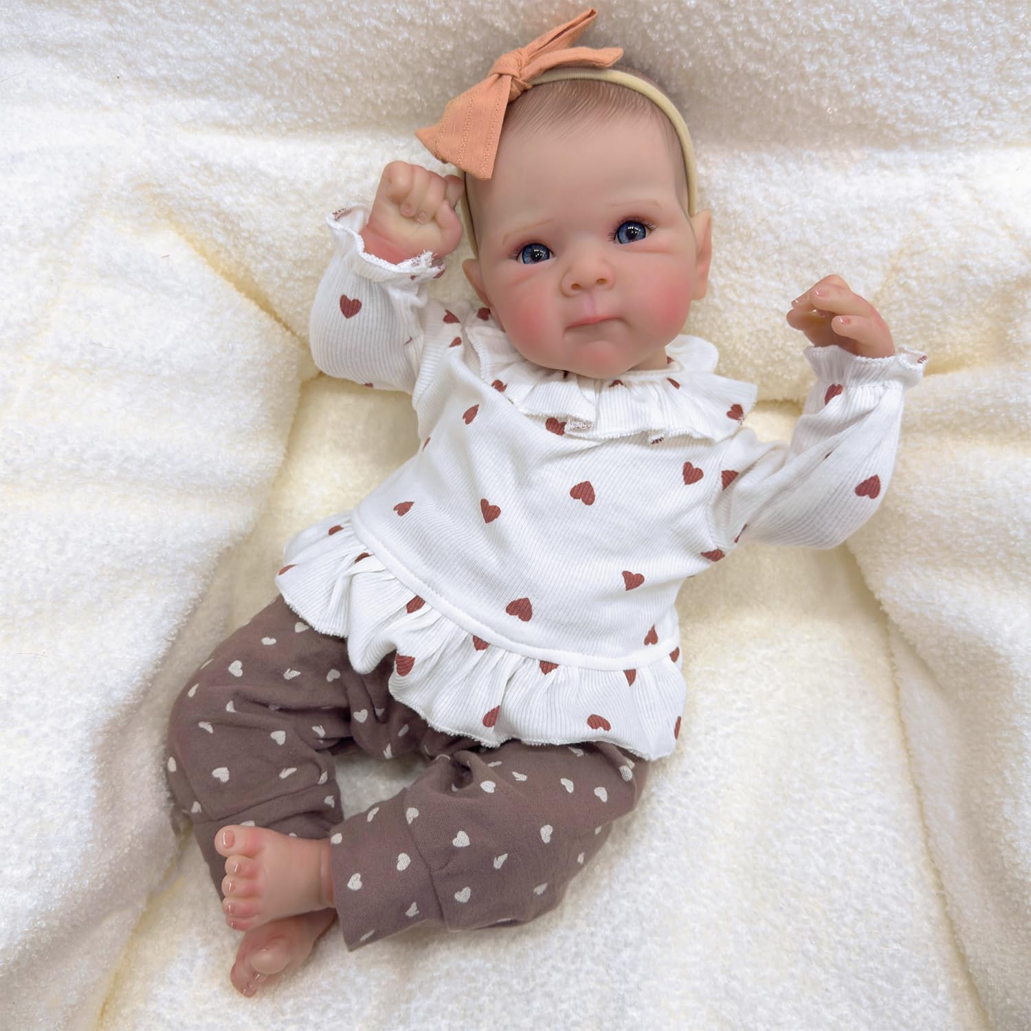 Amazon.com: XSWPL Realistic Baby Doll 18 Inch Reborn Baby Dolls Soft ...