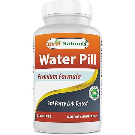 Amazon.com: Best Naturals Water Pill with Potassium 90 Tablets ...
