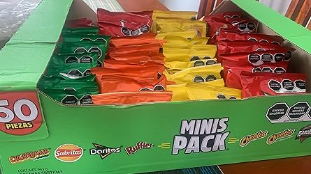 Sabritas Sabritas Minis Surtido Botana Ppapas Fritas 50 Piezas